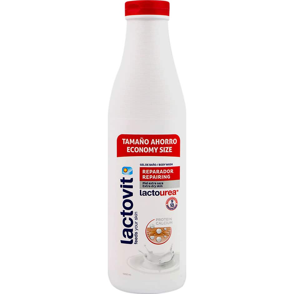 Lactovit Lacto-Urea Gel Banho Reparador 750ml | DocMorris PT