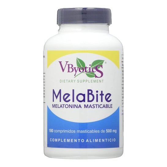 Vbyotics Melabite Melatonina 1mg 180comp | DocMorris PT