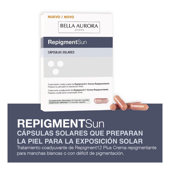 Bella Aurora Repigment Sun 30caps | DocMorris PT
