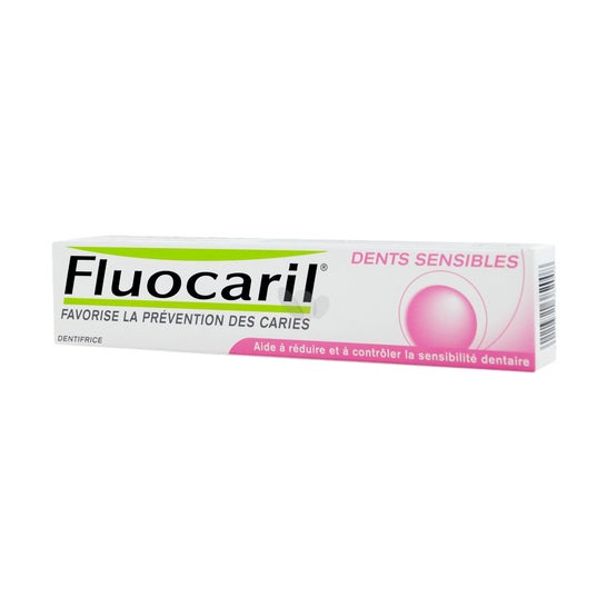 Fluocaril Massa Dentária Dentária Dentes Sensíveis Menta 75ml ...