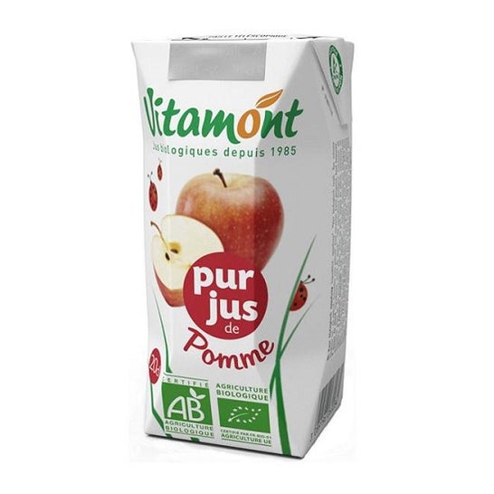 Vitamont Pack Zumo Manzana Bio 6x200ml | DocMorris PT