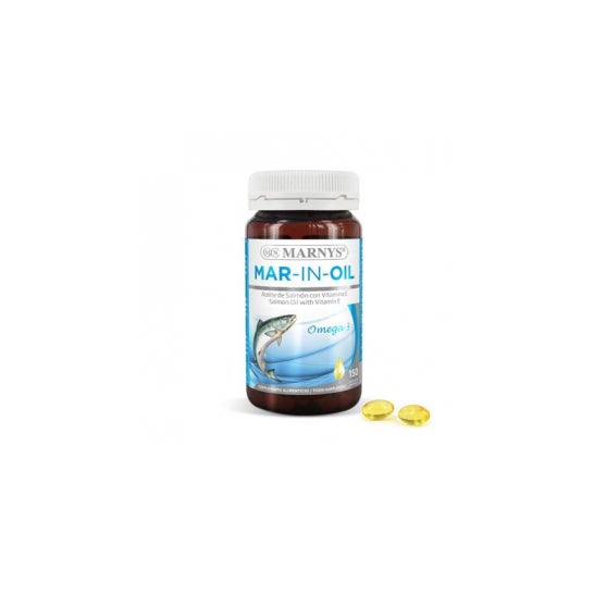 Marnys Sea Oil Salmon 60 Boné | DocMorris PT