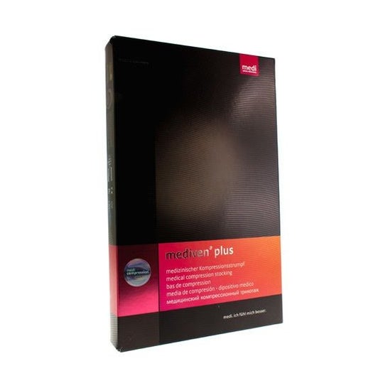 Mediven Plus Media Clase 2 4B40536-00 T6 Negro 1 Par | DocMorris PT