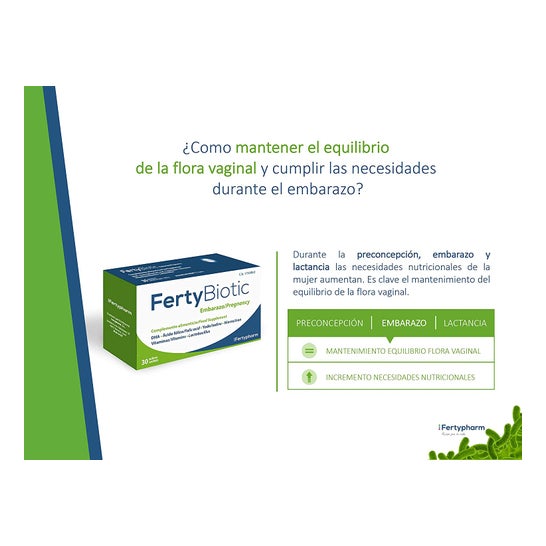 Fertybiotic Embarazo 30 Capsulas | DocMorris PT