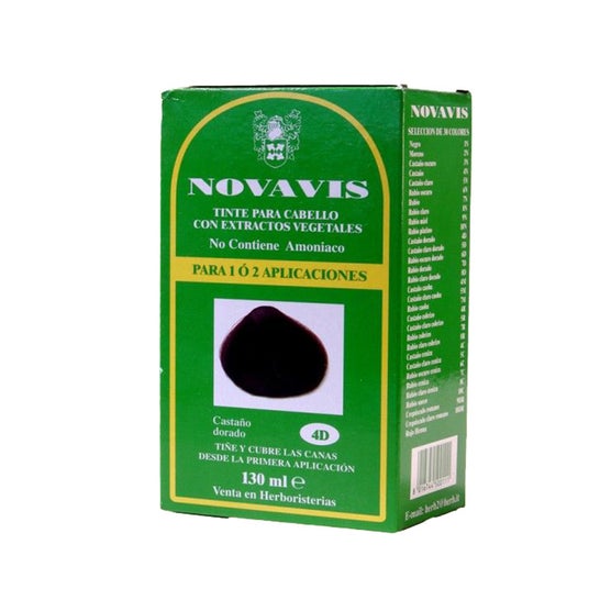 Novavis 4D Dye Golden Brown 135ml | DocMorris PT