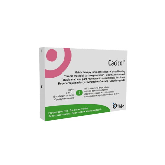 Thea Farma Cacicol Solução Oftálmica 5Ud | DocMorris PT