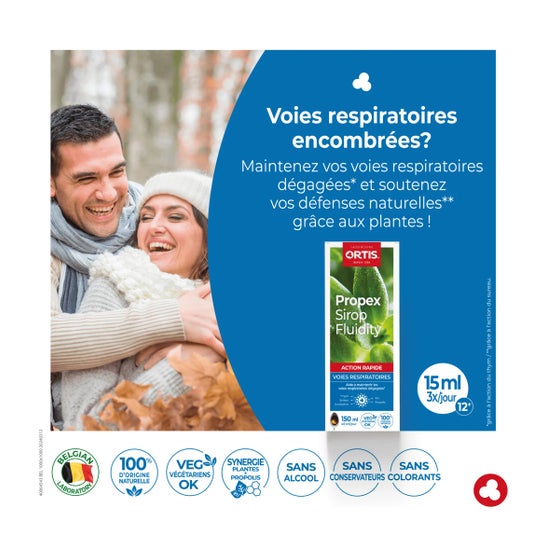 Ortis Propex Xarope Fluidificante 150ml | DocMorris PT
