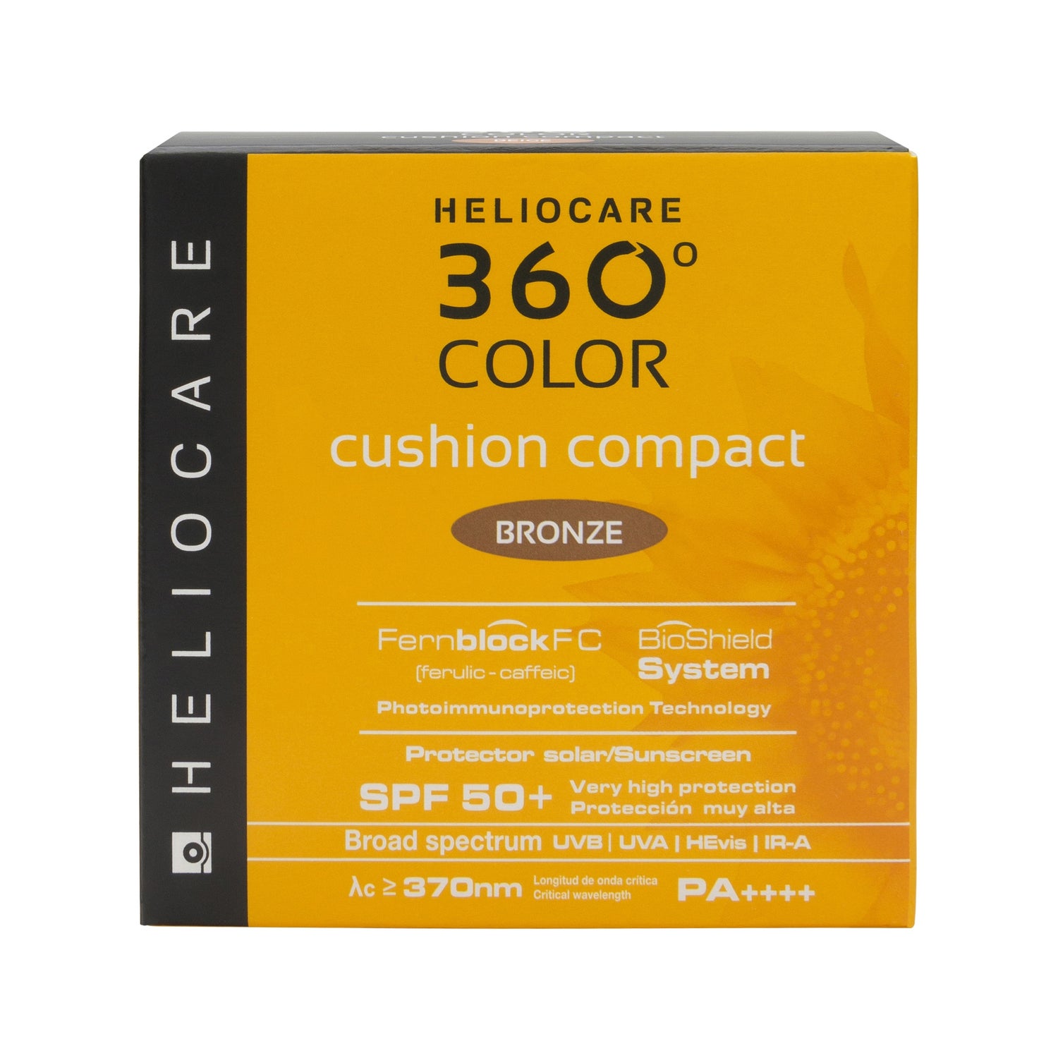 Filtro Solar Heliocare 360º Color Cushion Compact Bronze FPS50 15g ...
