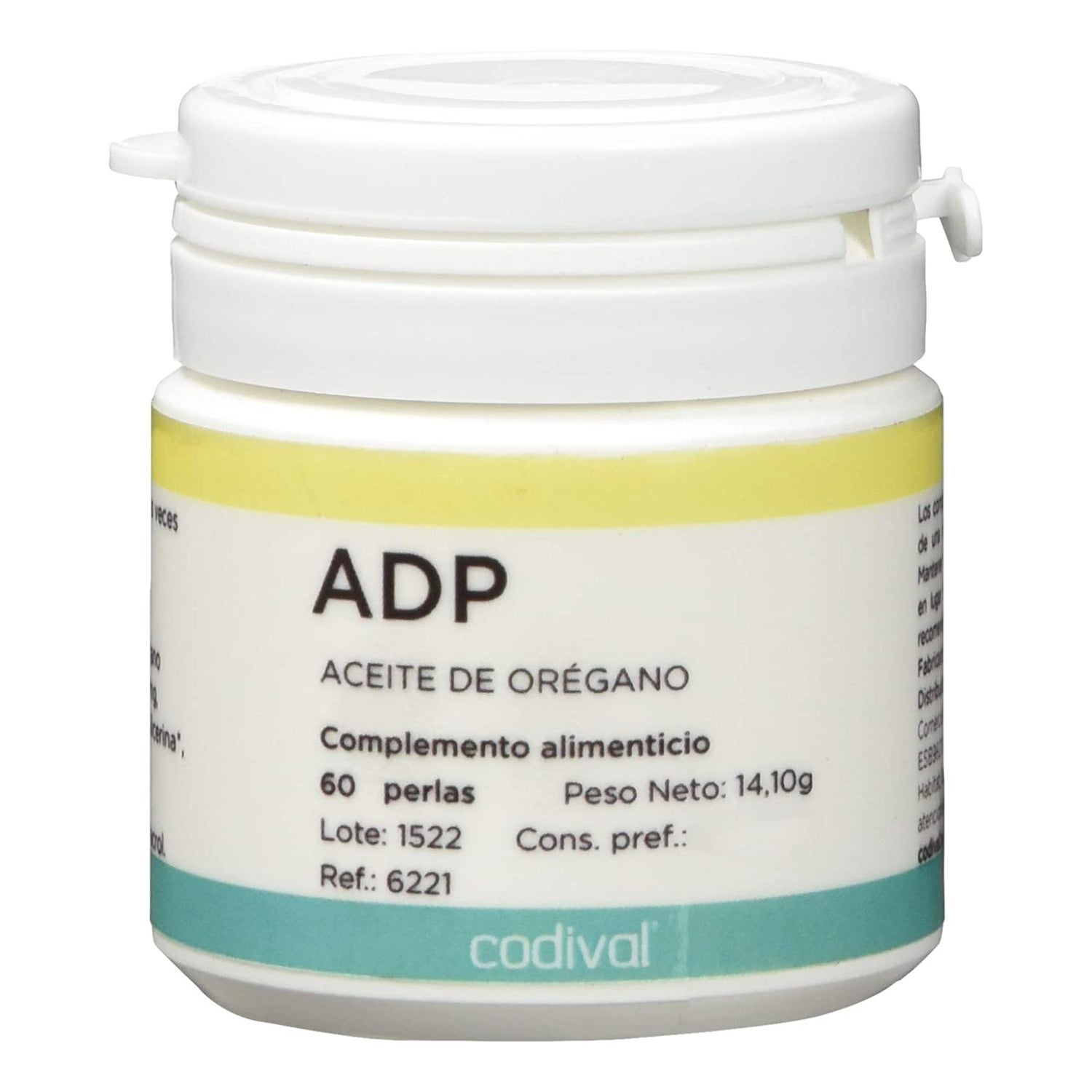 Codival Adp Orégano Emulsión 60 Perlas | DocMorris PT