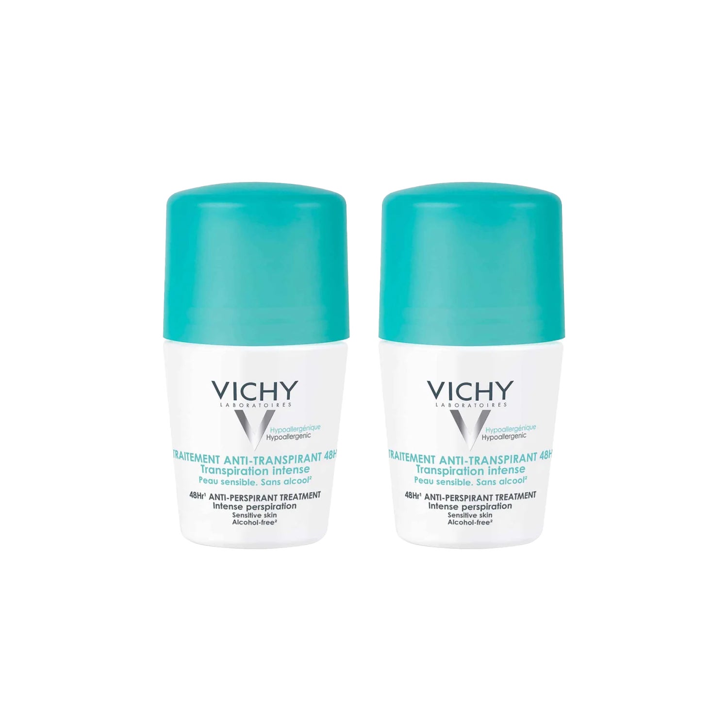 Vichy Pack Tratamiento Antitranspirante 48h Roll-on 2x50ml | DocMorris PT