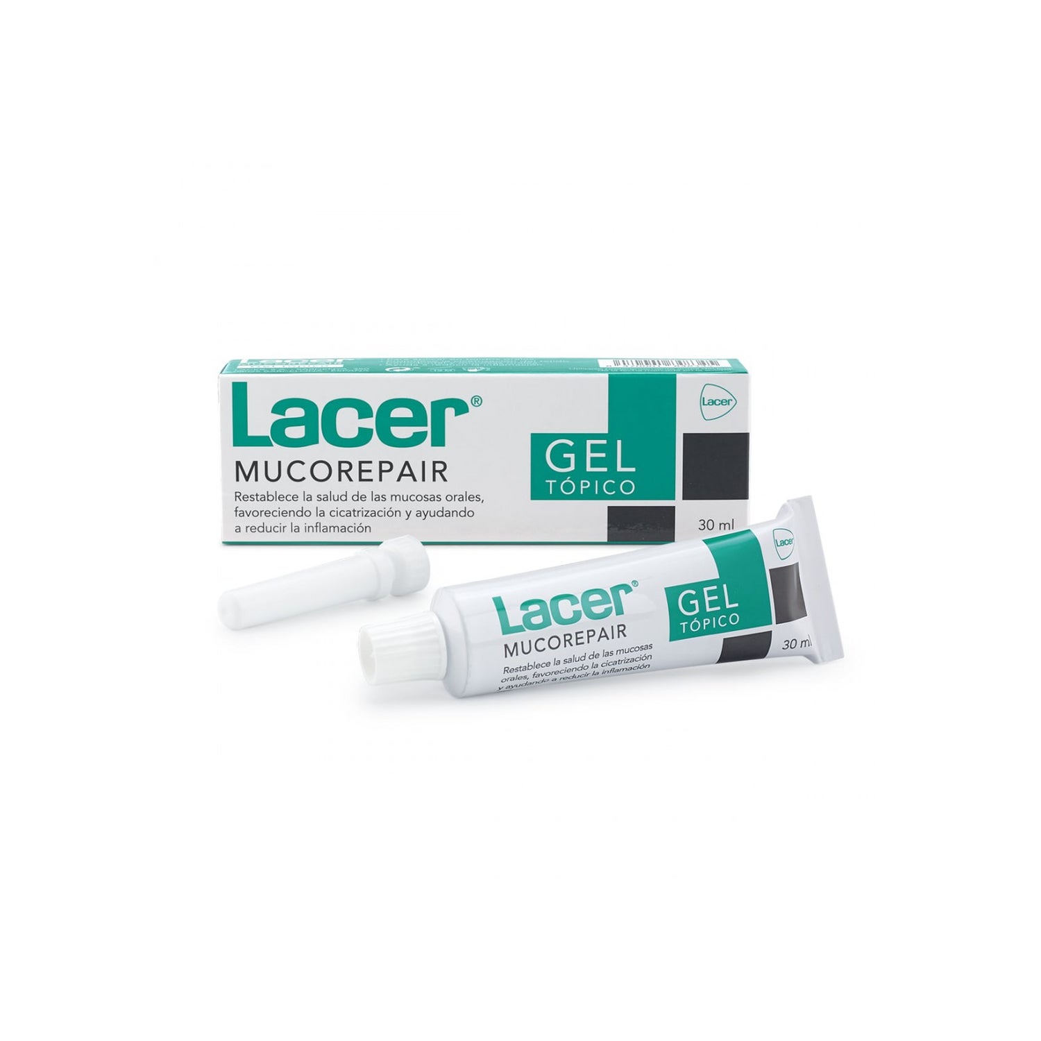 Lacer Mucorepair Gel Tópico 30ml | DocMorris PT
